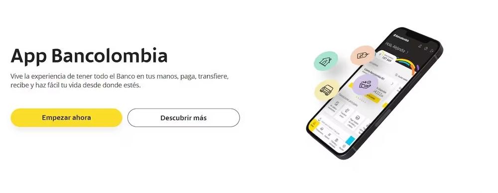 Paso a paso para descargar la nueva aplicación de Bancolombia